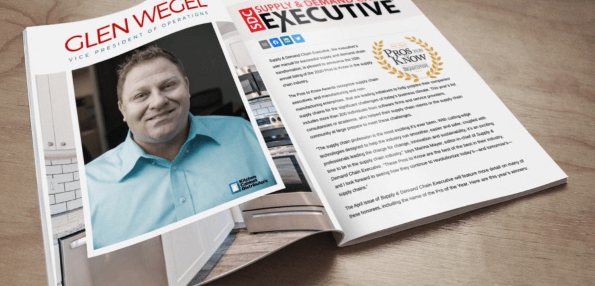 Pros To Know - Glen Wegel - Kitchen Cabinet Distributors